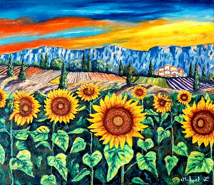 מיכאל לולאן | Michael Le Lann, oil on canvas, 60 by 70 cm – Yotzrim Art ...